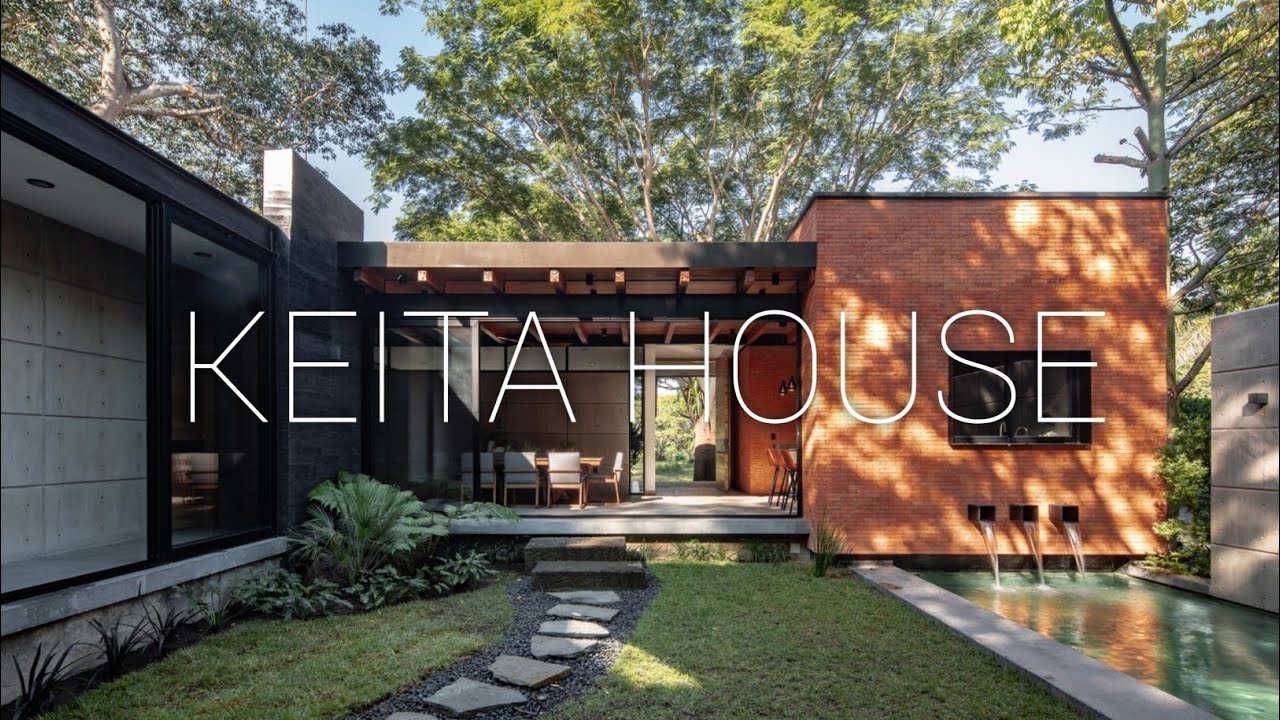 Keita House: Harmonizing Contemporary Living with Nature - YouTube