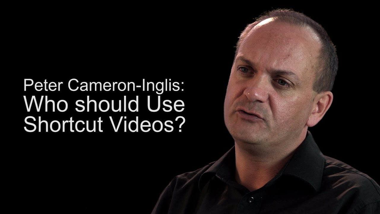 Peter Cameron-Inglis - Who should use short cut videos - YouTube
