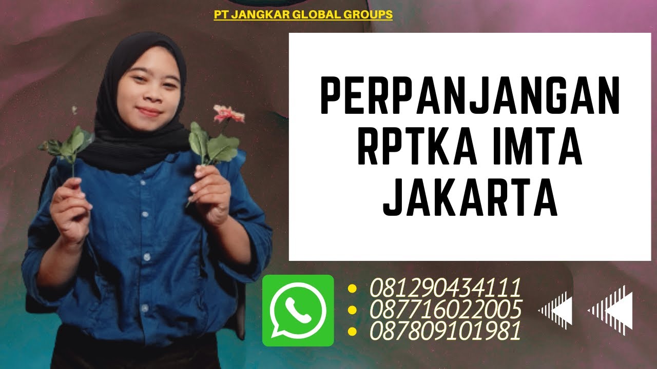 PERPANJANGAN RPTKA IMTA JAKARTA - YouTube