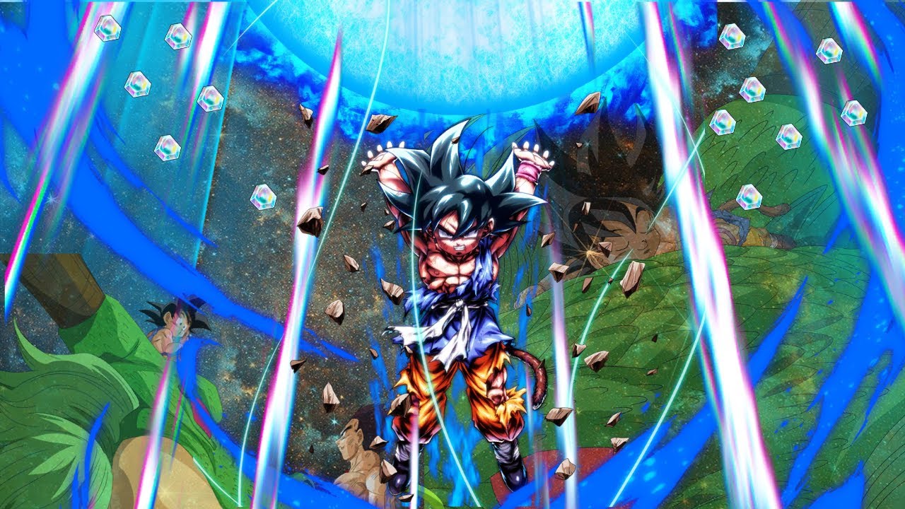 LF Ultra Spirit Bomb Goku Summons|| Dragon Ball Legends Fest! #dbz # ...