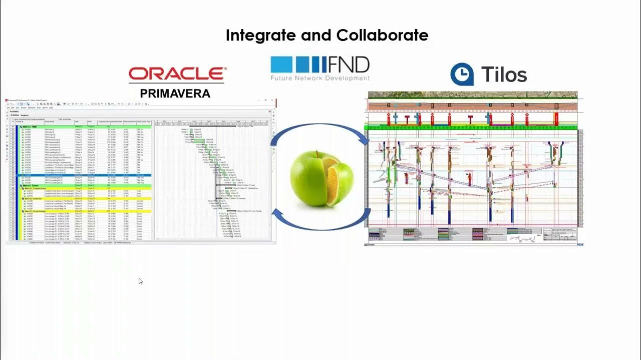 Oracle Primavera P6 and Trimble TILOS Integration - YouTube