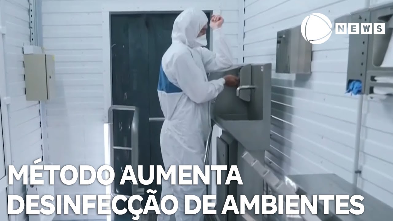 Empresa cria método que aumenta desinfecção de ambientes - YouTube