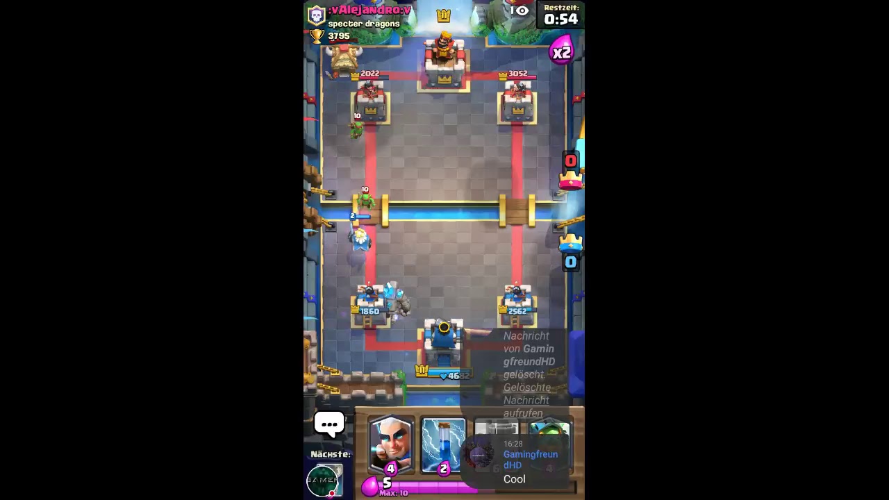 LIVE CLASH ROYALE CHALLENGE ZOCKEN | POKALE PUSHEN | DUO KÄMPFE UND ...