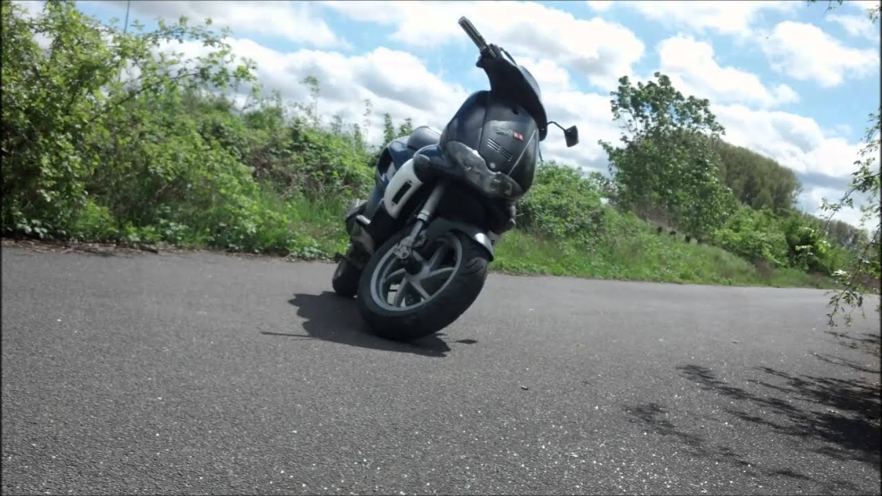 Gilera Runner 50 Black/White Story - YouTube