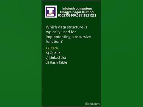 8 C and DS Technical MCQs | Infotech Computers | DR.S.Prem Kumar |Ph:- 6302358106 , 08518221221 ...