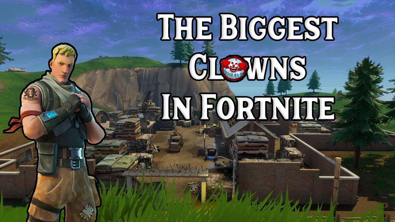 The Biggest Clowns In Fortnite... - YouTube