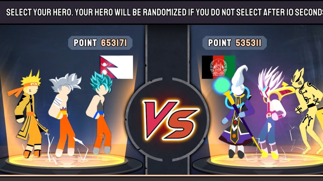 Stickman Warriors PVP Using Premium Characters!!! - YouTube