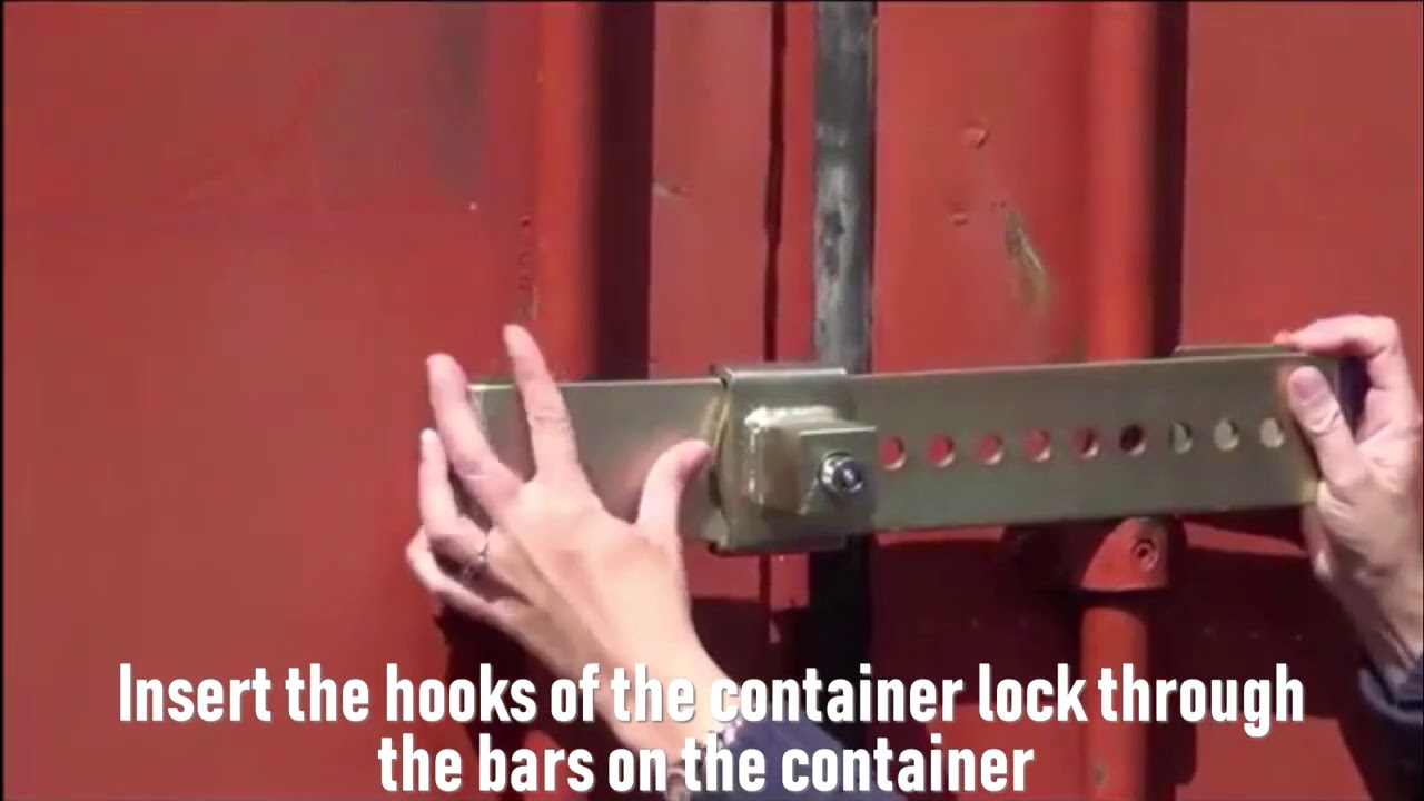 Bulldog CT330 Container Lock - YouTube