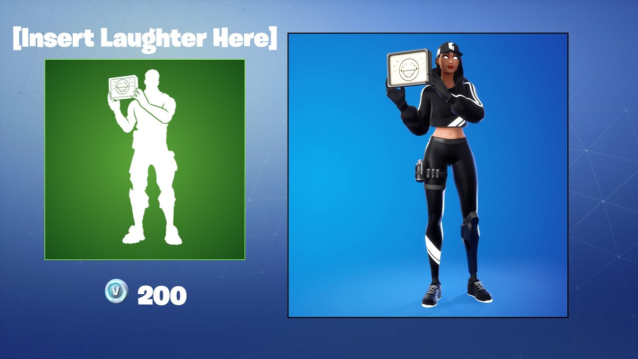 [Insert Laughter Here] | Fortnite Emote - YouTube