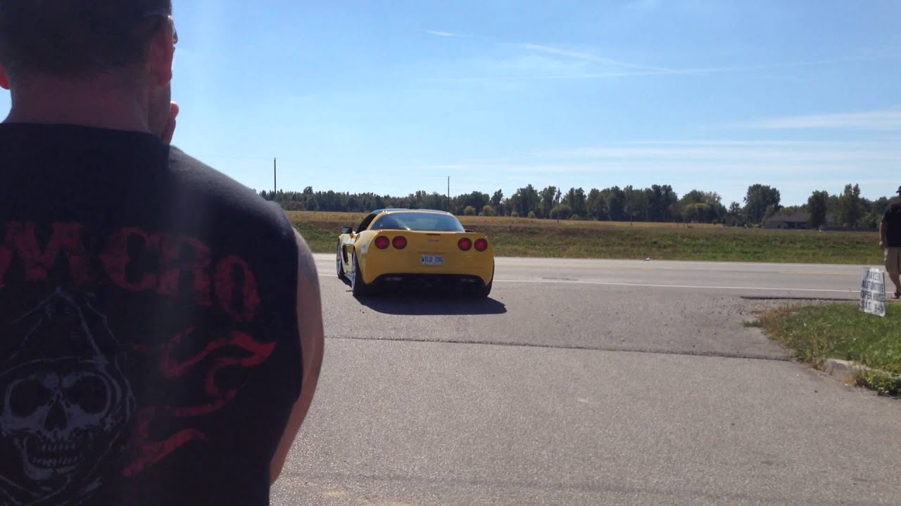C6 Z06 Corvette Hennessey HPE650 Supercharged - YouTube