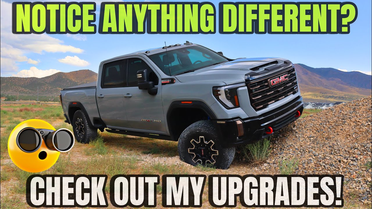 2024 GMC Sierra 2500 AT4X: Check Out My Upgrades + AEV Now Has Parts ...