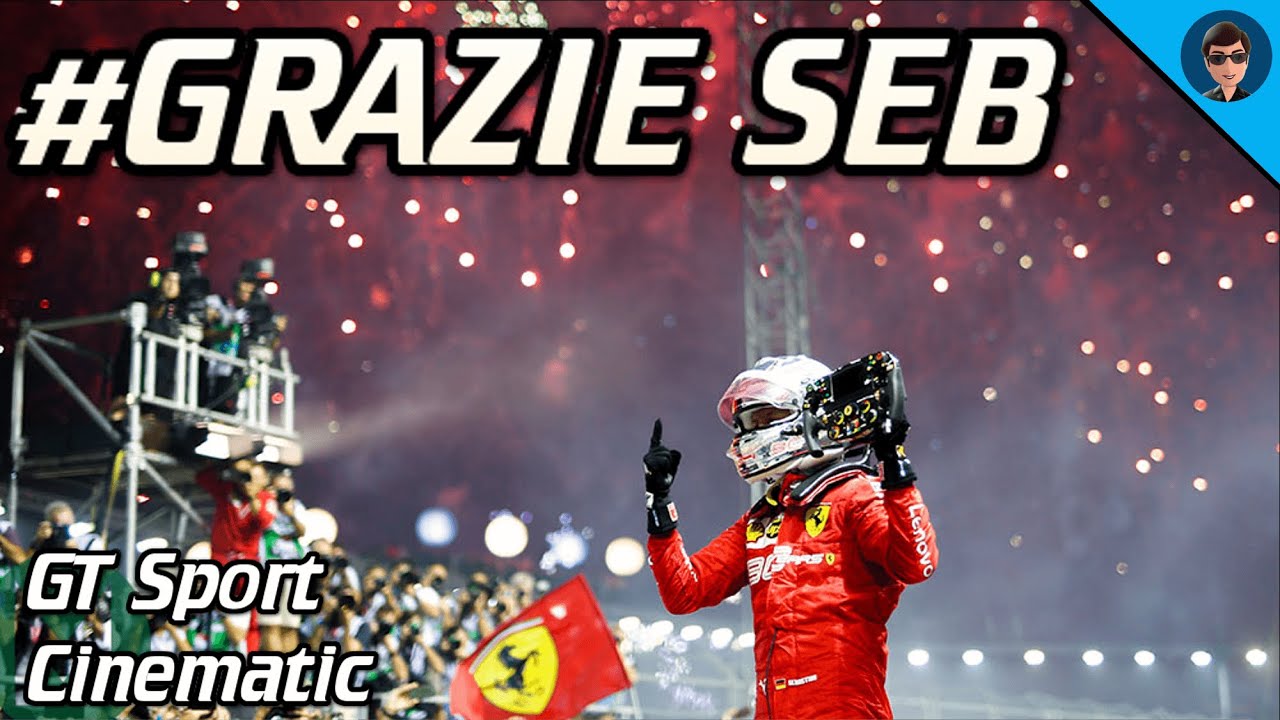 GRAZIE SEB - Sebastian Vettel Ferrari Tribute | GT Sport Cinematic ...
