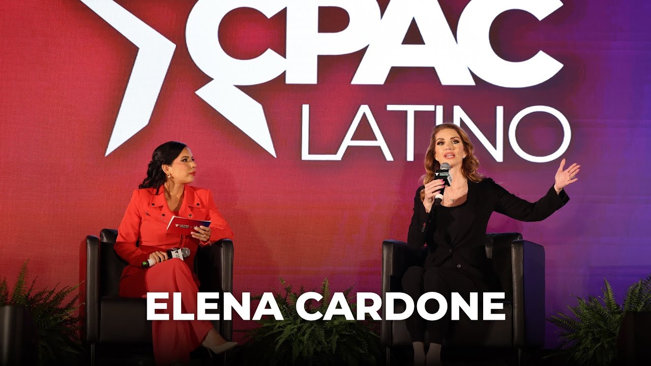 Elena Cardone at the First-Ever CPAC Latino | Latino Wall Street - YouTube