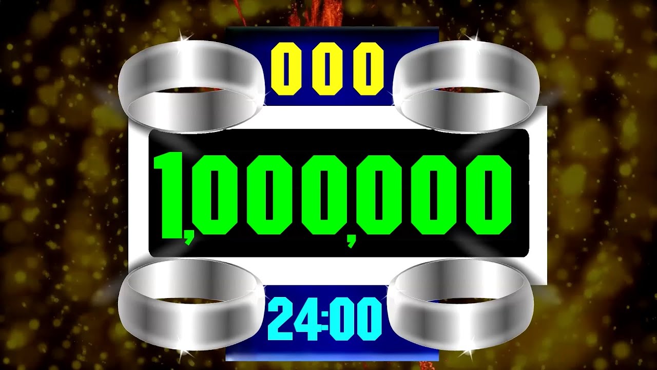 Bcg 1 000 Seconds Stopwatch 24 000 Rings 24hr 1 000 000 Pts Remix