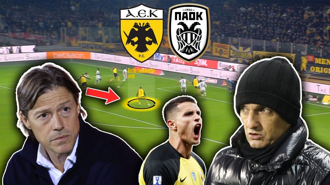 ΑΕΚ - ΠΑΟΚ 1-0: LIVE Η τακτική ανάλυση του αγώνα και... Παναθηναϊκός ...