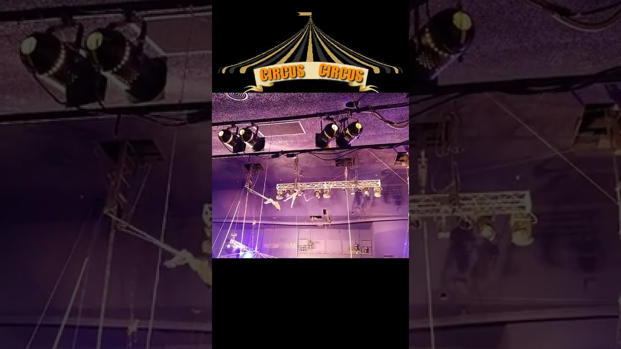 World's Largest Permanent Circus!!! Amazing Trapeze Act! #shorts - YouTube