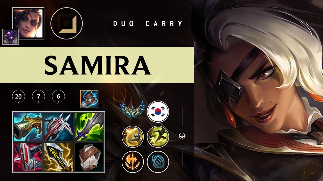 Samira ADC vs Jinx - KR Challenger Patch 26.05 - YouTube