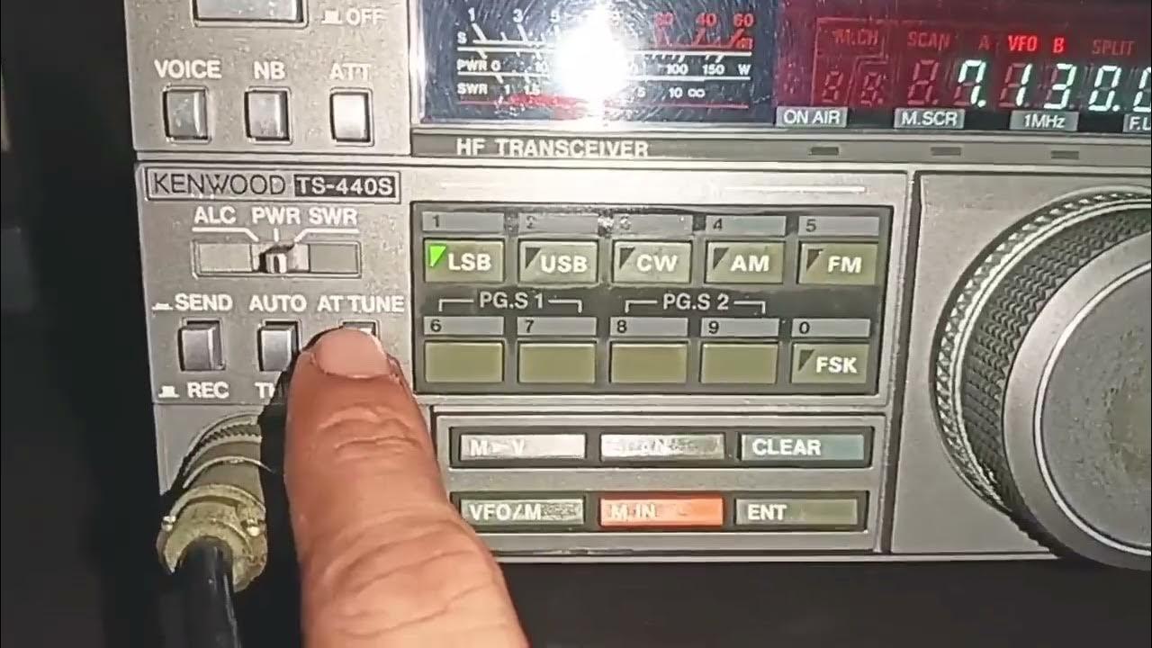 KENWOOD TS-440S - YouTube