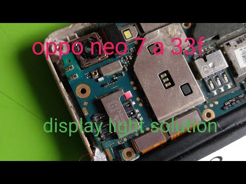 oppo a33f display light solution 💯 work