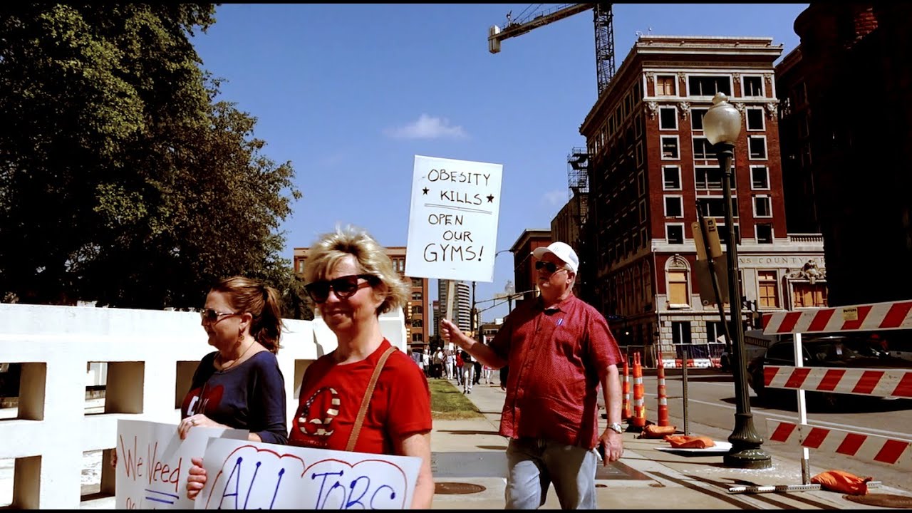 Dallas Protest Against Stay At Home Orders Shut Down The Shut Down
