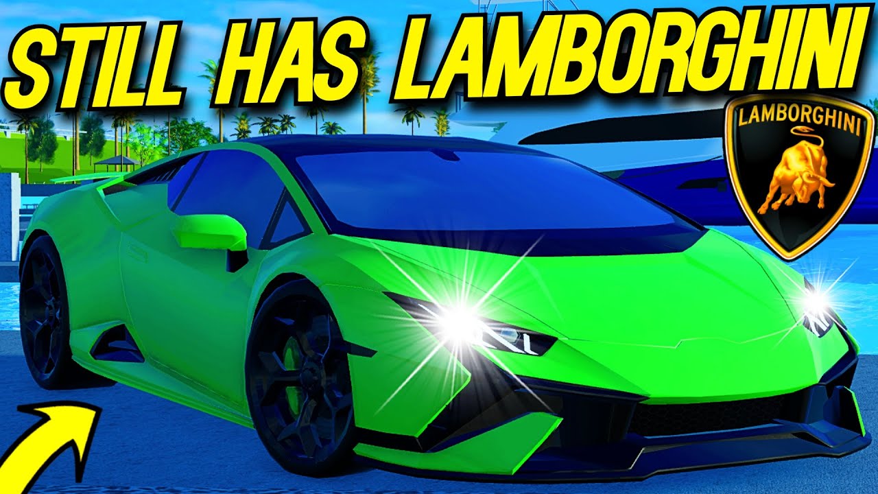 This Roblox Game Still Has Real Lamborghini Cars! (Jupiter Florida ...