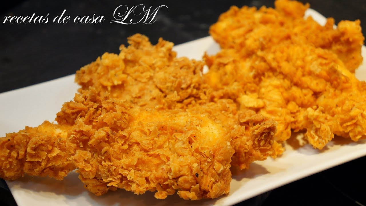 POLLO FRITO SUPER CRUJIENTE Y JUGOSO RECETA FÁCIL - YouTube