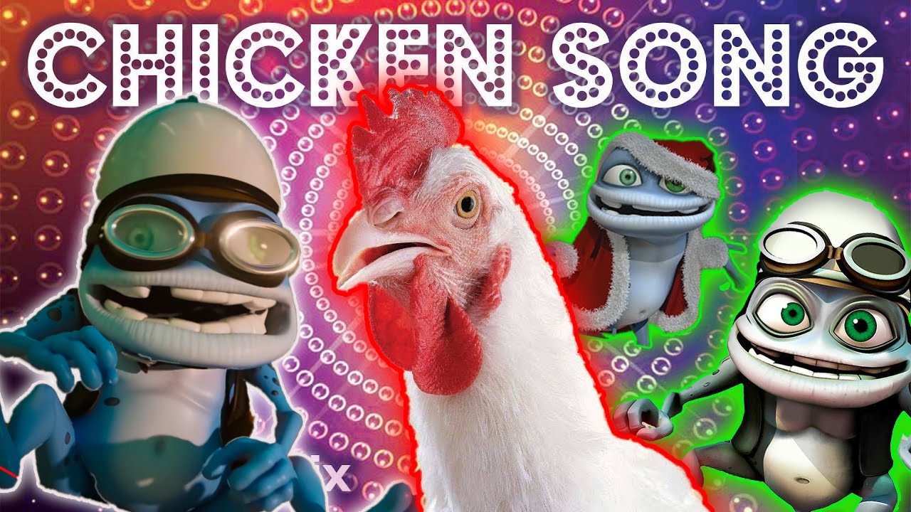 Crazy Frog - Hands Up (Explode) - Chicken Song (Meme Cover) - YouTube