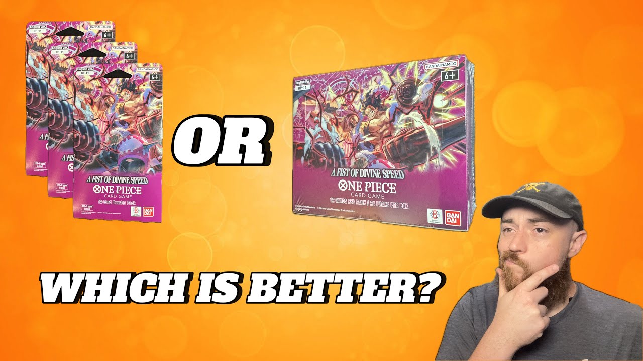 Are OP11 Booster Boxes Or Blister Packs Better? - YouTube