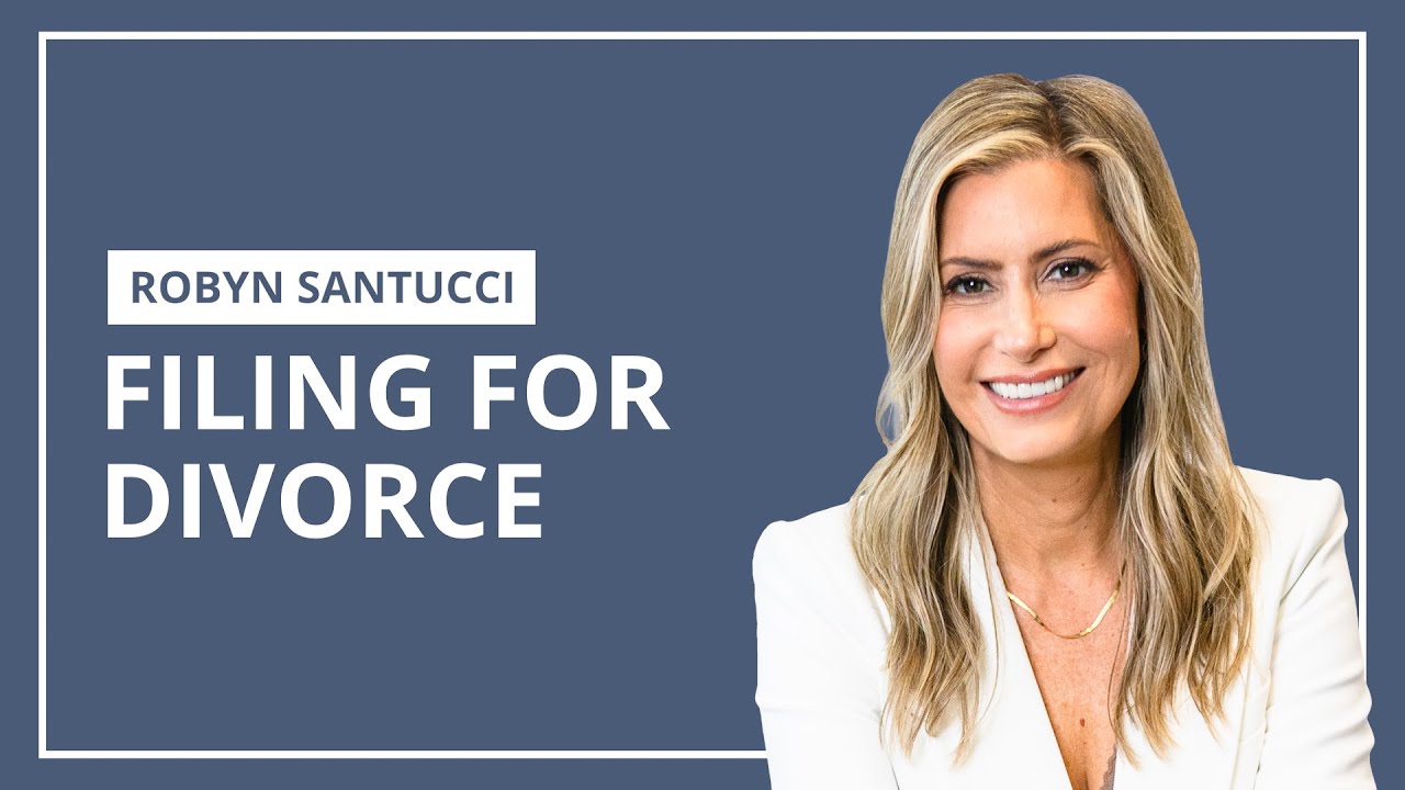 Los Angeles filing for divorce lawyer | Robyn Santucci - YouTube