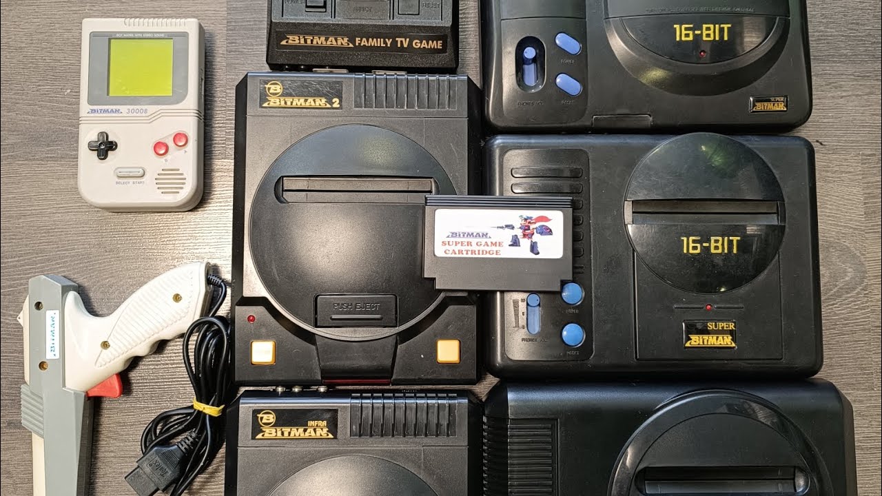 Bitman вся линейка игровой продукции/Bitman: 8bit, 16 bit, console ...