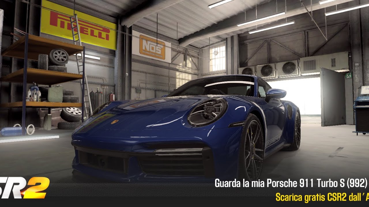 【CSR2】 Porsche 911 Turbo S (992) purple Shift & tune for 7.814 - YouTube