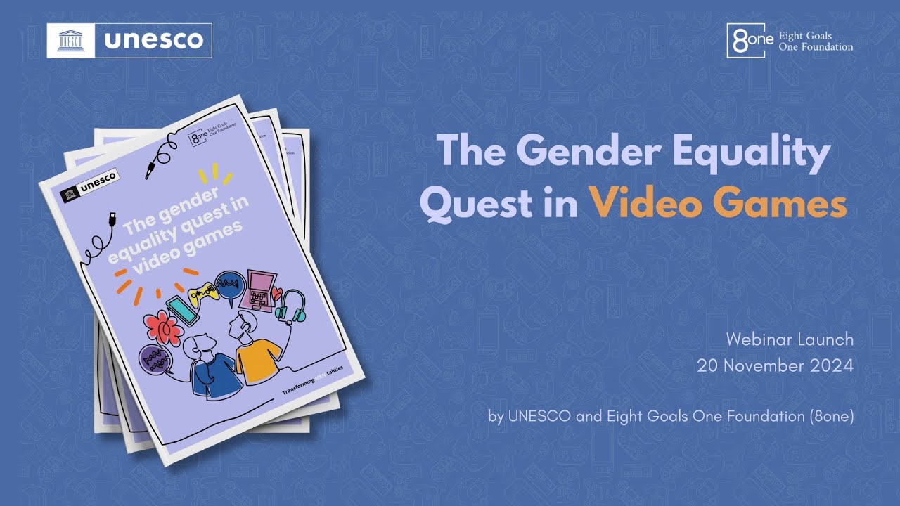 The Gender Equality Quest in Video Games | Report Launch - YouTube