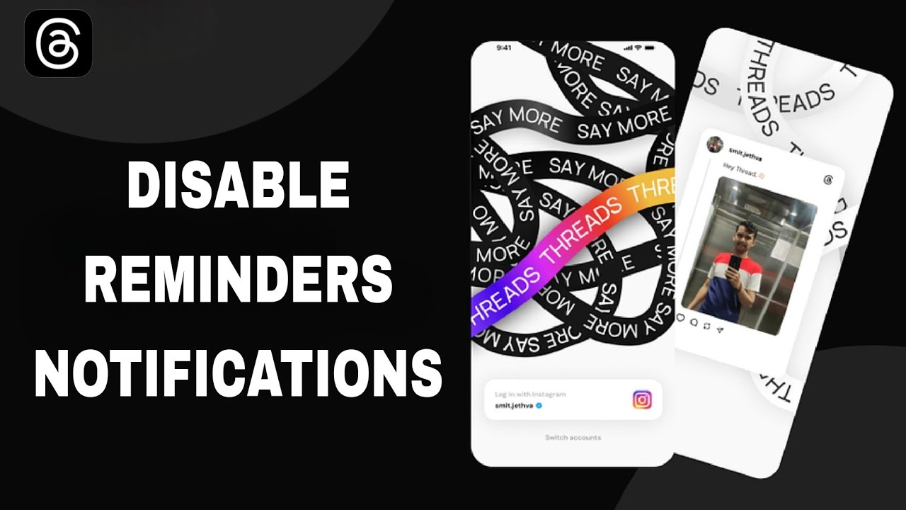 How To Disable Reminders Notifications On Threads App - YouTube