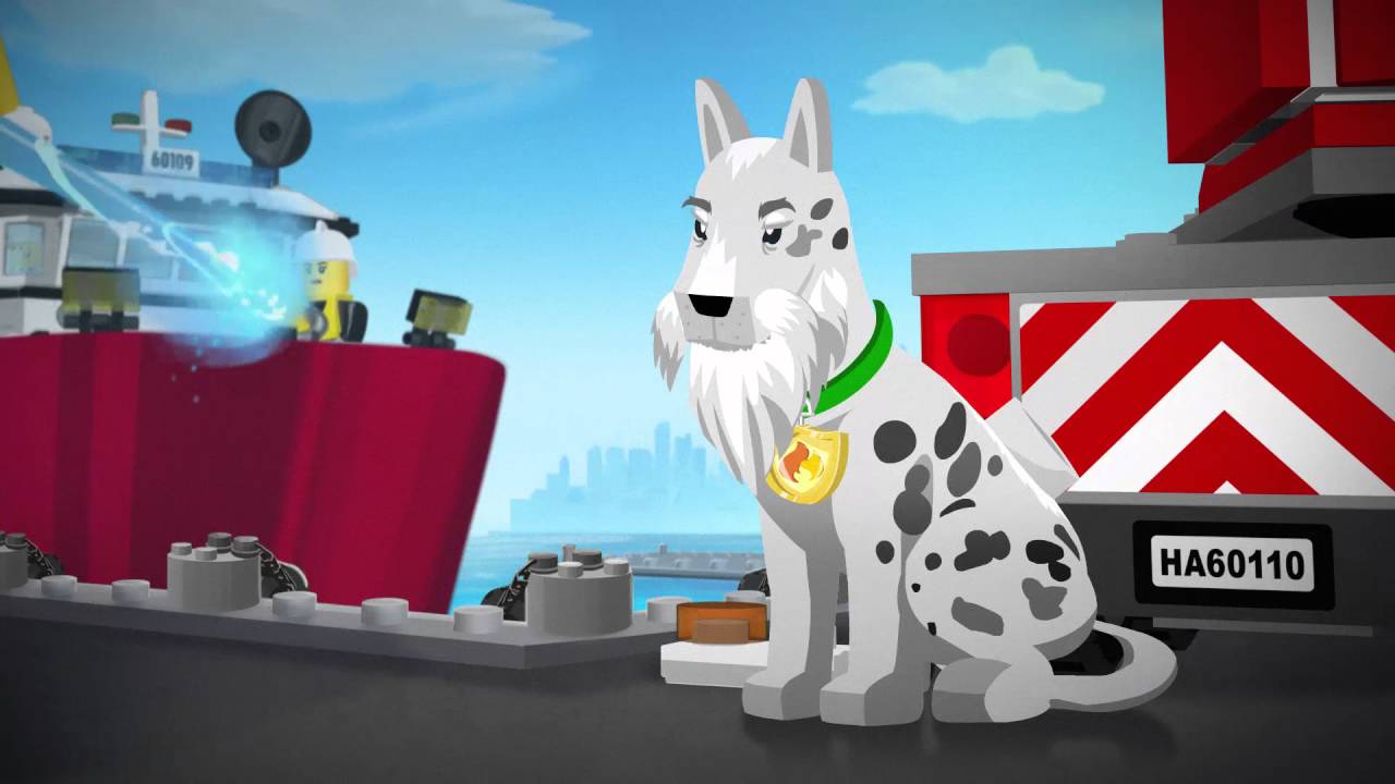 LEGO® City Gasilci: Kratka risanka Gasilske tace - YouTube