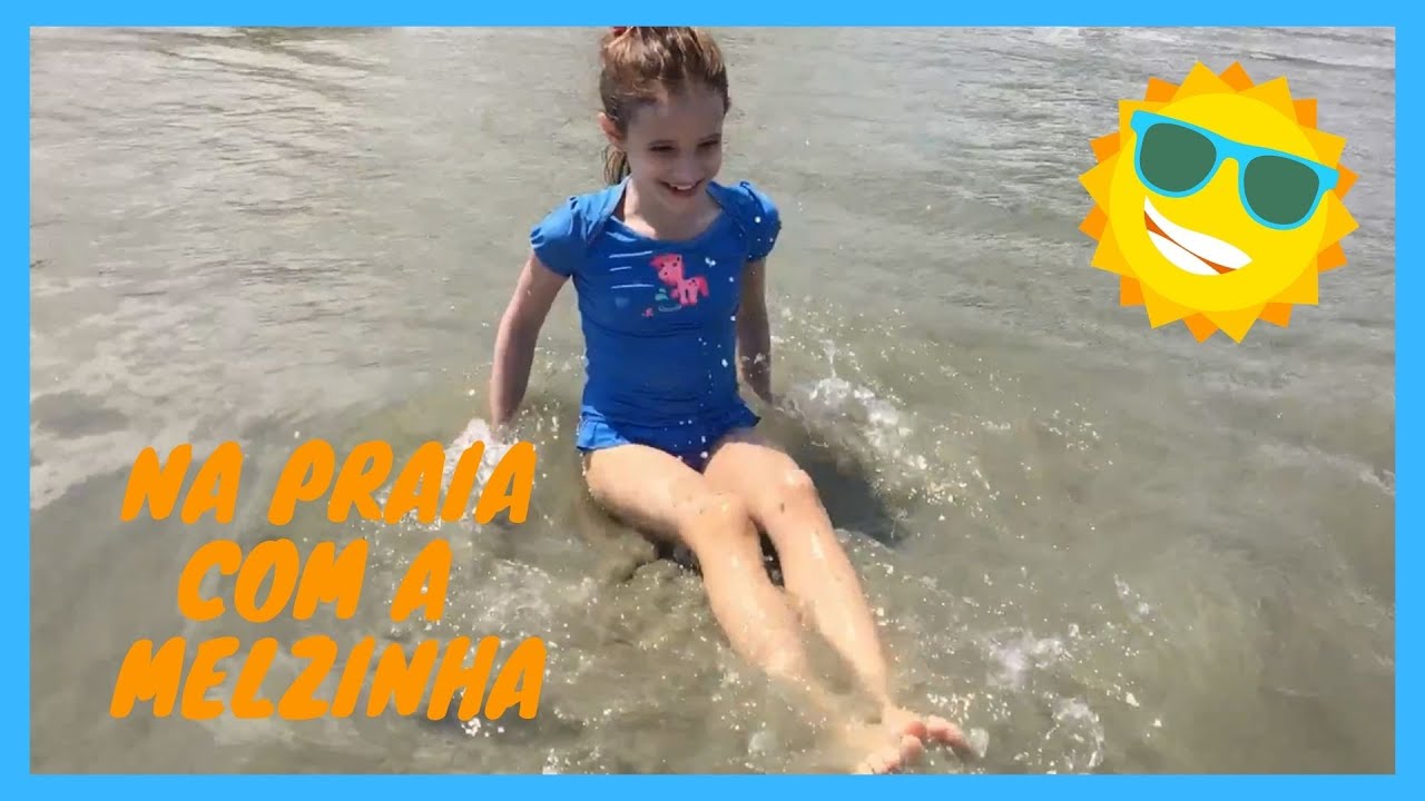 UM DIA DIVERTIDO NA PRAIA ♥ A fun day on the beach! - YouTube