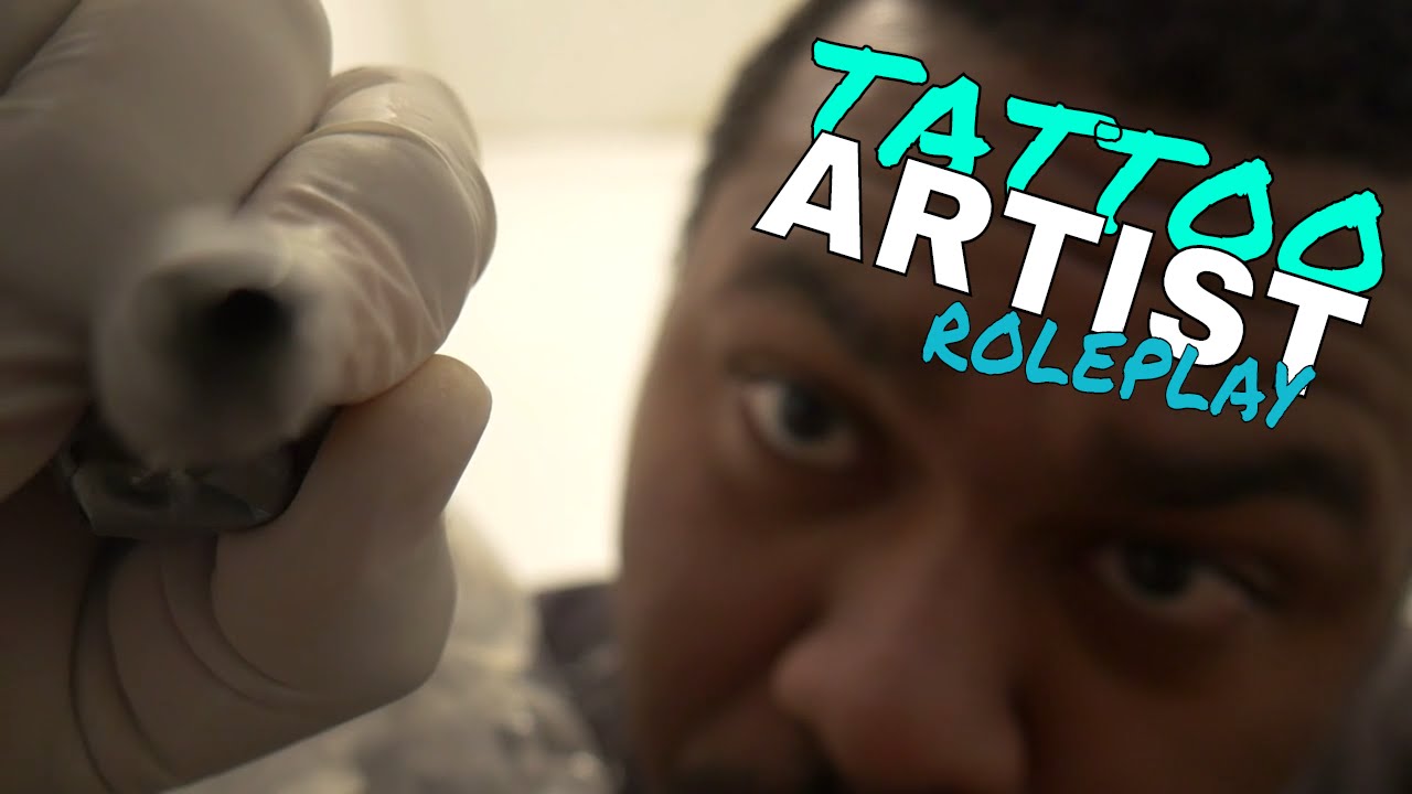 ASMR Tattoo Artist Roleplay HOLIDAY TATTOO | ASMR Tattoo Machine Sounds ...