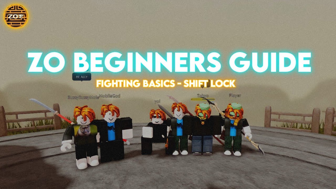 ZO Beginners Guide #3 - Fighting Basics - Katana (ZOぞ Samurai)(Roblox ...