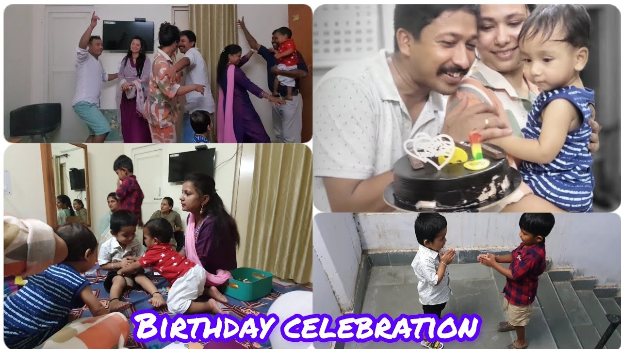Azlan's First Birthday party 🥳 ️ Kids Masti ll Dance ll Couple dance ...