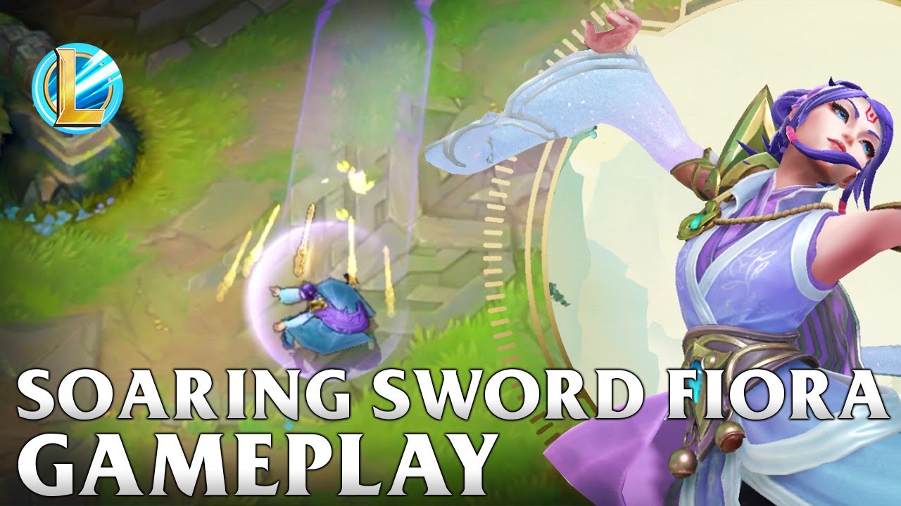 Soaring Sword Fiora Gameplay - WILD RIFT - YouTube
