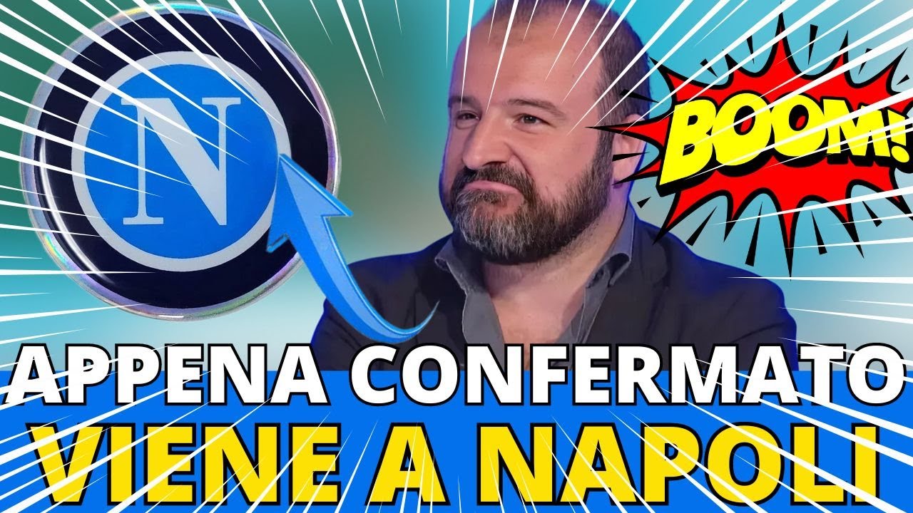 😱💥ULTIMO MINUTO! SPIEGARE ORA! LA STELLA IN ARRIVO! ULTIME NOTIZIE NAPOLI - YouTube