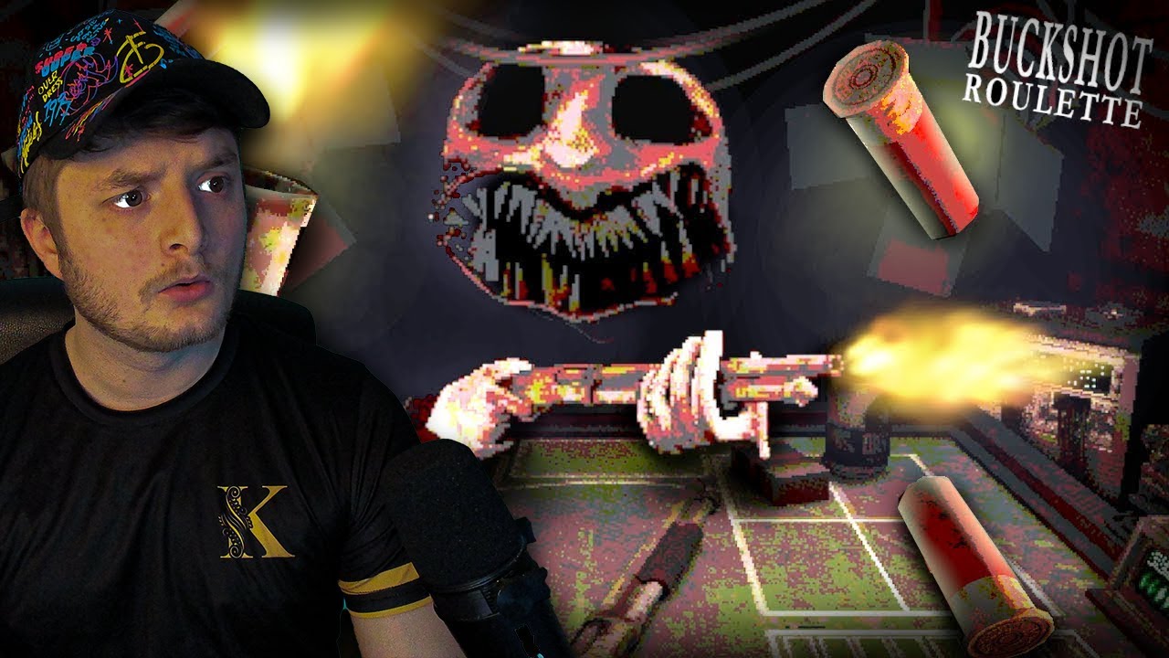 Roulette RUSSE de l'HORREUR ! (Buckshot Roulette) - YouTube