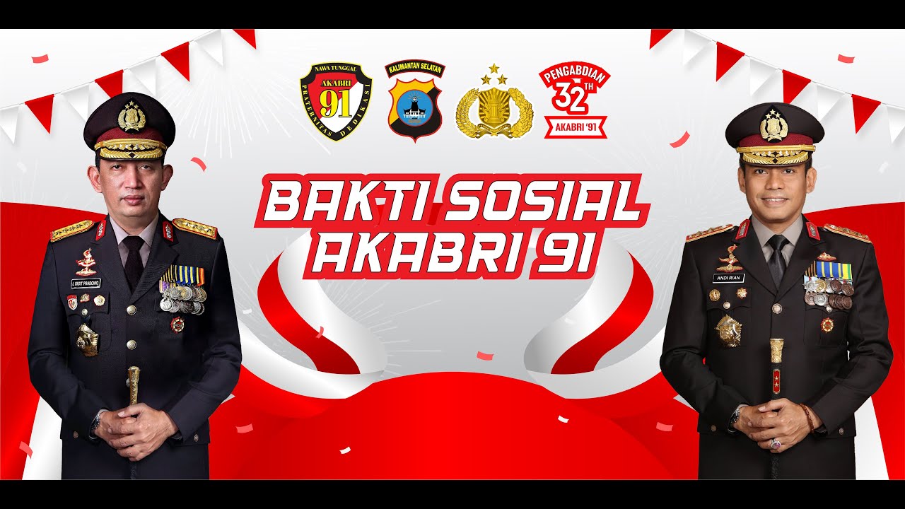 BAKTI SOSIAL DAN BAKTI KESEHATAN AKABRI 91 KE-32 TAHUN 2023 POLDA ...