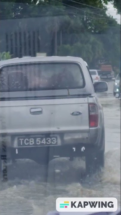 # Shorts Flash Flooding in Trinidad. Trinidad Weather - YouTube