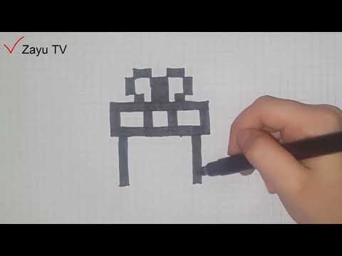 How to draw Gift and Coloring Pages For Kids, Children, Babies . Zayu TV
