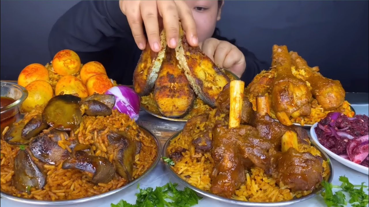 SPICY Mutton Biryani, Fish Biryani , Egg Biryani ,Chicken Liver Biryani ...