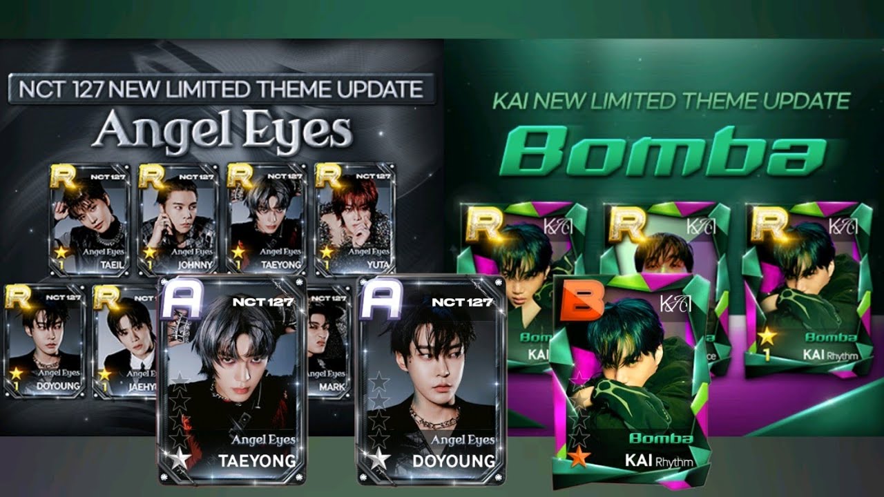 Superstar SMTOWN | NCT 127 'Angel Eyes' & KAI 'Bomba' Limited Themes ...