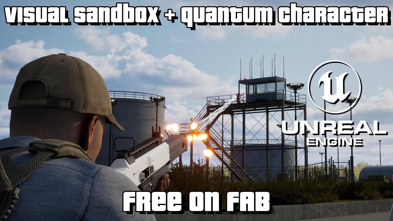 UE5 Visual Sanbox + Quantum Character - Free on FAB for Unreal Engine 5 ...