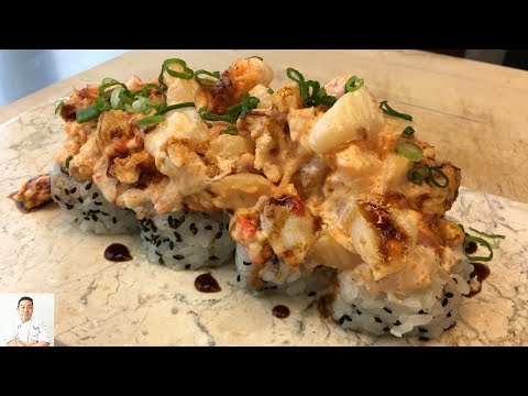 Super Volcano Sushi Roll (Dynamite, TNT) | Most Delicious Recipe