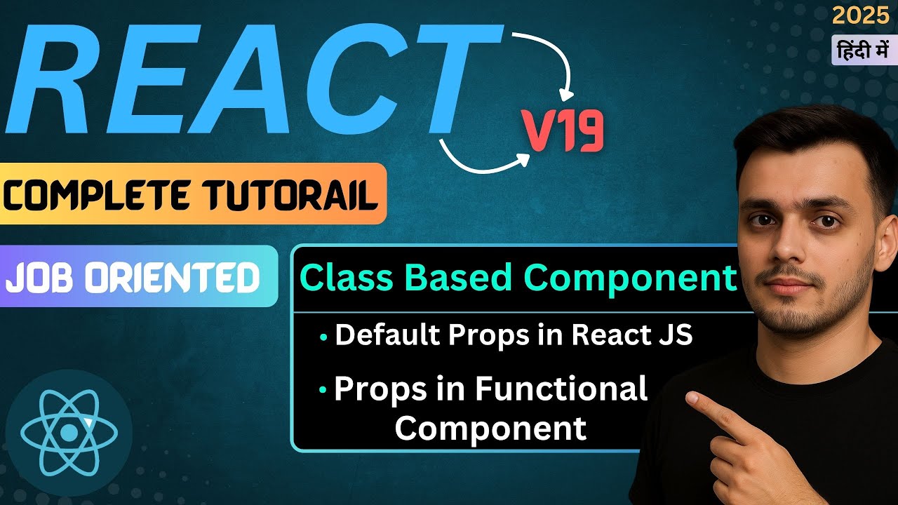 #52 Default Props in React JS | Props in React JS | React JS Course ...