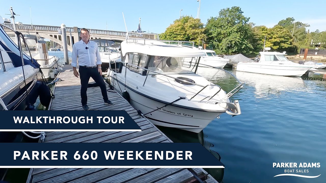 Parker 660 Weekender Walkthrough Tour - Small Boat Big Features ...